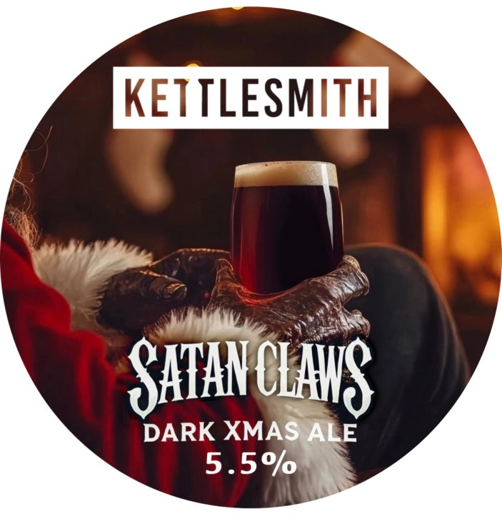 Satan Claws - Xmas ale, 5.5% – Kettlesmith Brewing Company