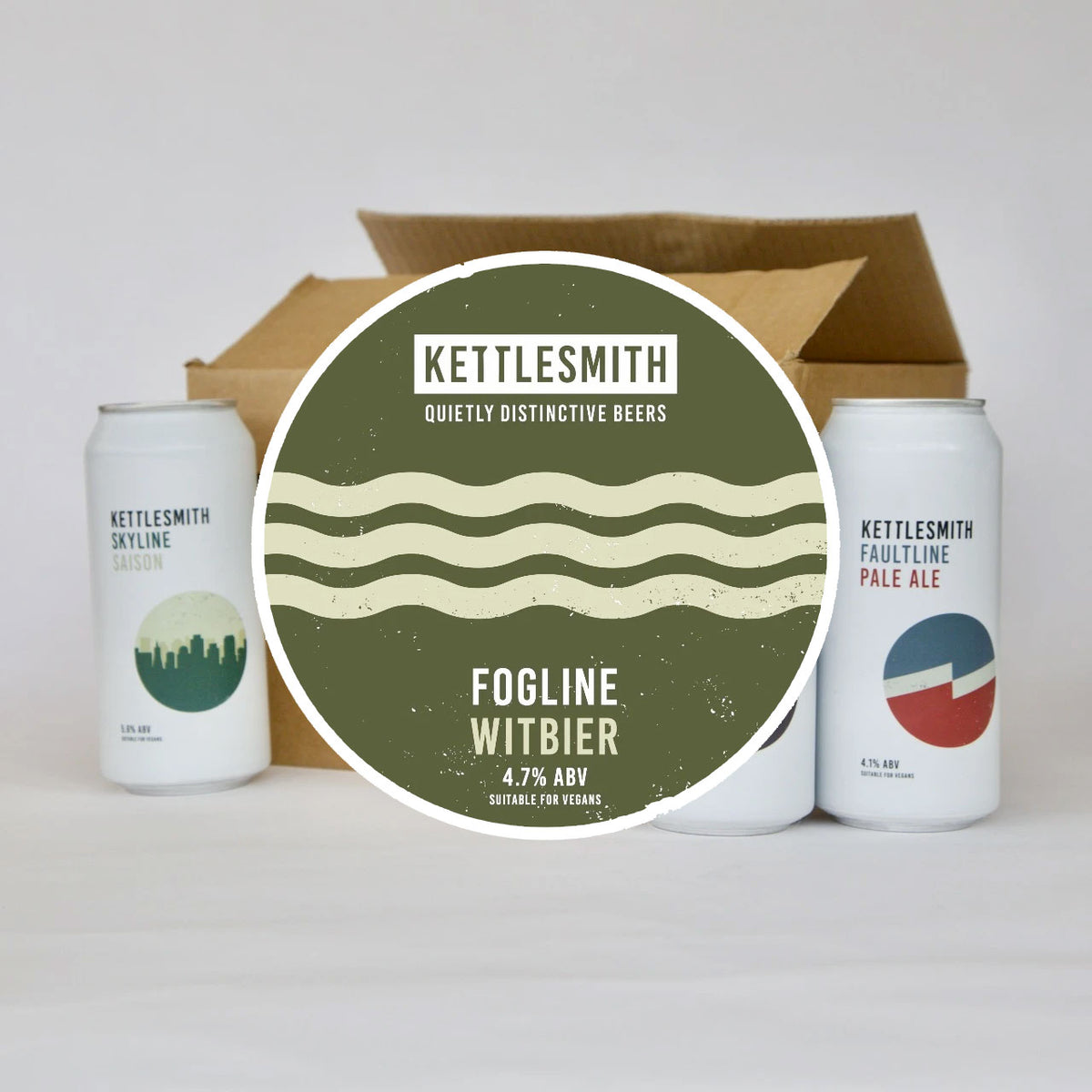 Fogline - Witbier, 4.7% – Kettlesmith Brewing Company
